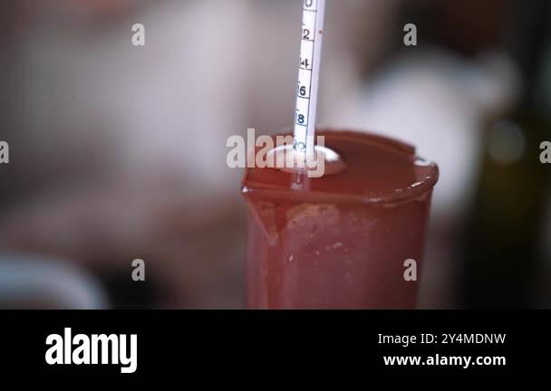 Measuring alcohol content hydrometer Stock Videos & Footage - HD and 4K ...
