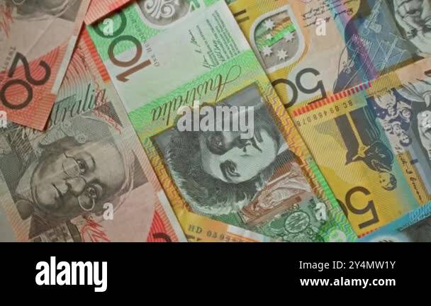 Australian polymer banknotes Stock Videos & Footage - HD and 4K Video ...
