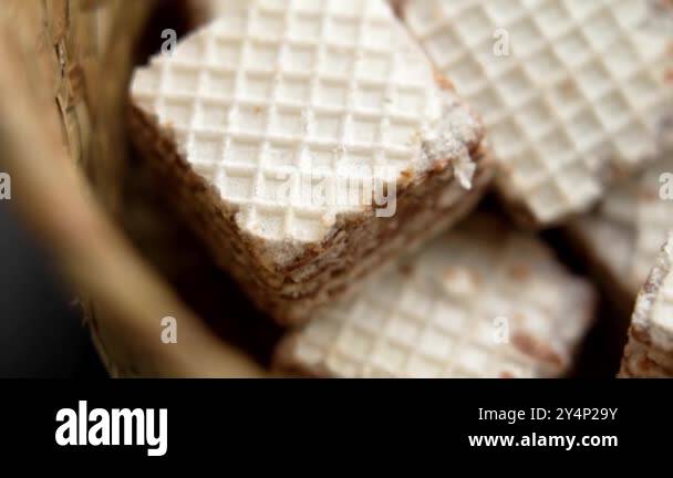 Crunchy wafers Stock Videos & Footage - HD and 4K Video Clips - Alamy