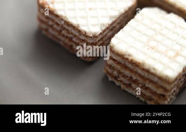 Chocolate wafer cubes stack Stock Videos & Footage - HD and 4K Video ...
