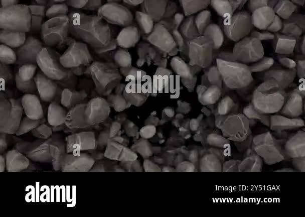 Dynamic Stone Transitions - Rock Animation Revealing Effect from edges ...