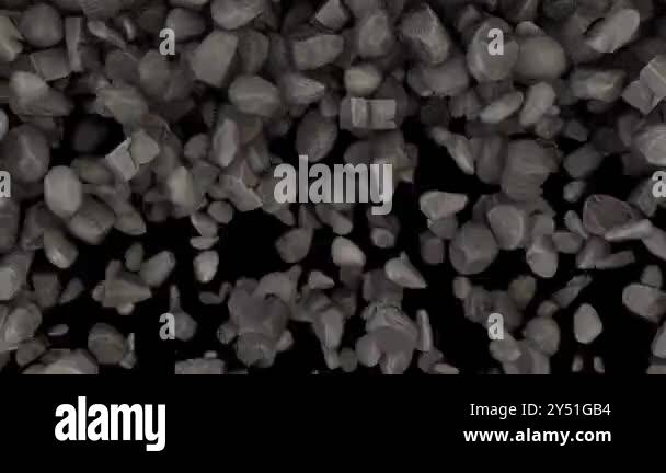 Dynamic Stone Transitions - Rock Animation Revealing Effect Vertical ...