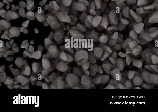 Dynamic Stone Transitions - Rock Animation Revealing Effect Horizontal ...