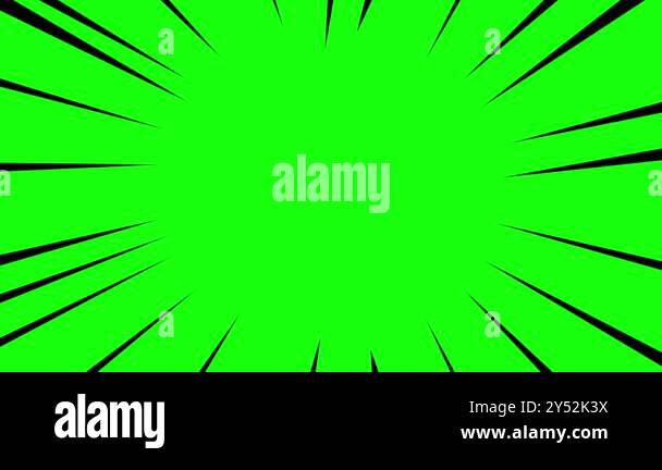 Tunnel zoom black lines, cartoon speed lines, animation of anime speed ...