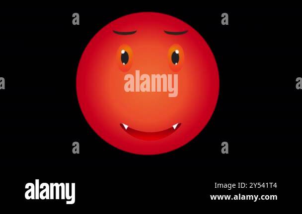 4K animated anger emojis in an alpha channel. 4K resolution looped ...