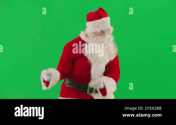 Christmas and New year creative concept. Portrait of man dressed as ...