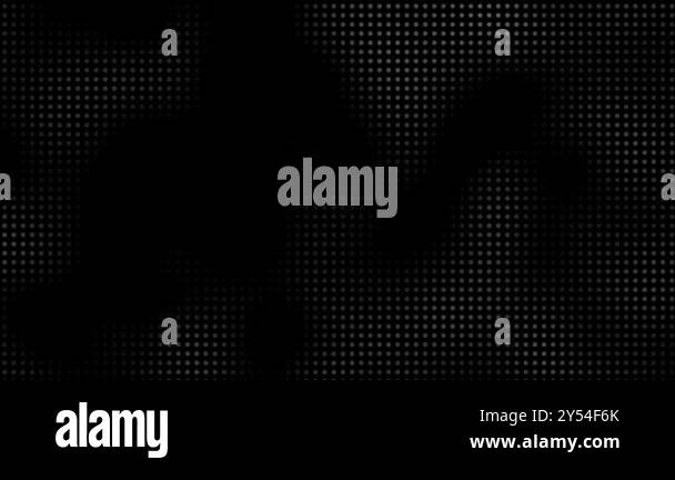 abstract animated halftone dotted retro technology background, random dots, and grids, 3d render ...