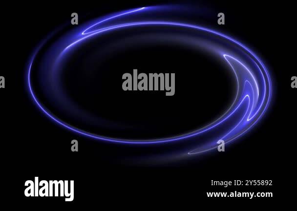Abstract blue light circle design Stock Videos & Footage - HD and 4K ...