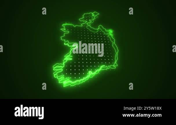 Green map ireland Stock Videos & Footage - HD and 4K Video Clips - Alamy
