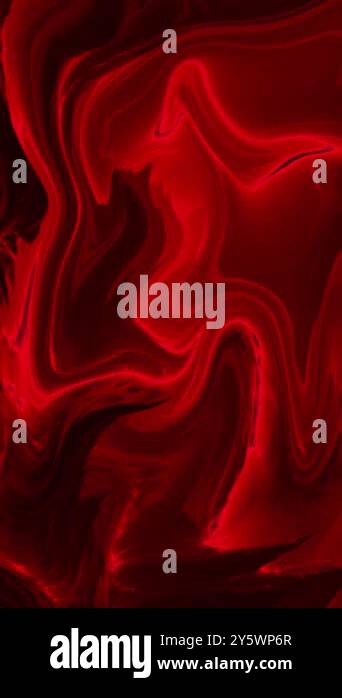 Vertical Red Smudge Smear Background 4K Loop features abstract red ...