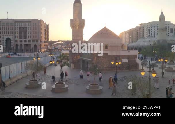 Medina, Saudi Arabia on March 1 2024. The atmosphere around the Al ...