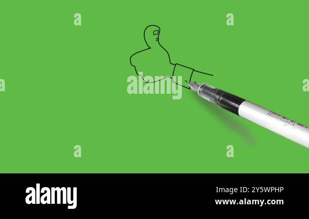 Hands thumbs up outline Stock Videos & Footage - HD and 4K Video Clips ...