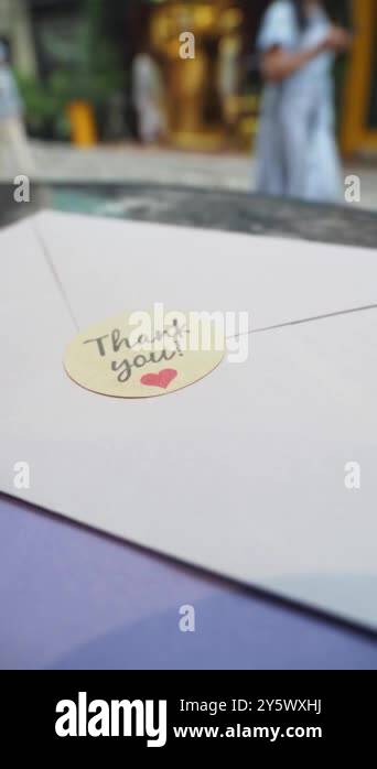 Thank you note heart Stock Videos & Footage - HD and 4K Video Clips - Alamy
