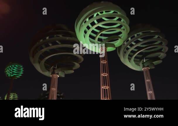 The Green Field Riyadh Road junction is a KSA landmark. The video shows ...