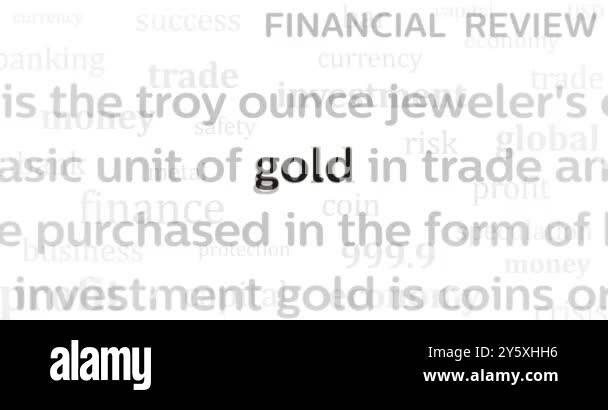 Gold savings investment headline news across international media ...