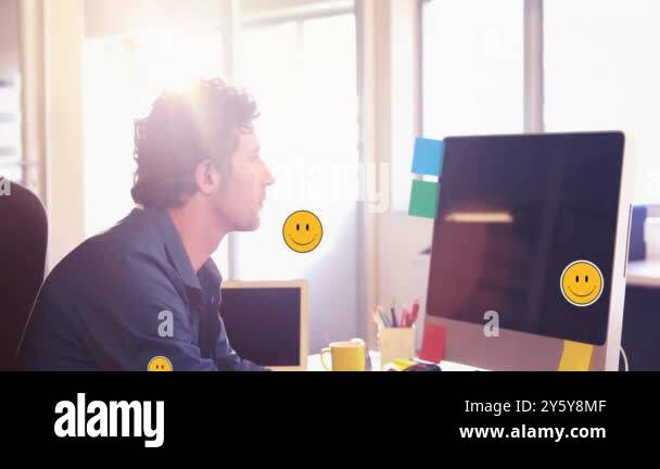 Computer keyboard smiley face Stock Videos & Footage - HD and 4K Video ...