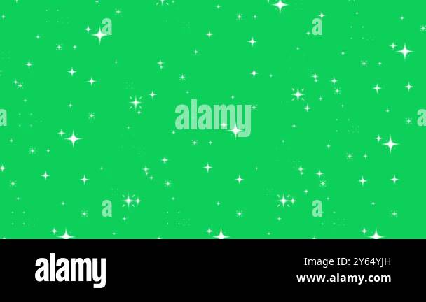 Glitter sparkle animated green screen, 3D Animation, Ultra High ...