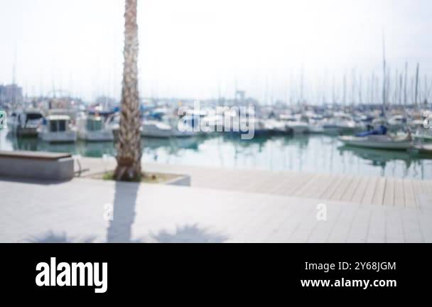 Marina waterfront boats view Stock Videos & Footage - HD and 4K Video ...