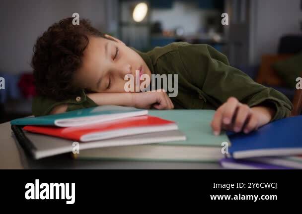 Tired sleeping napping exhausted ill sick unwell fatigued African ...