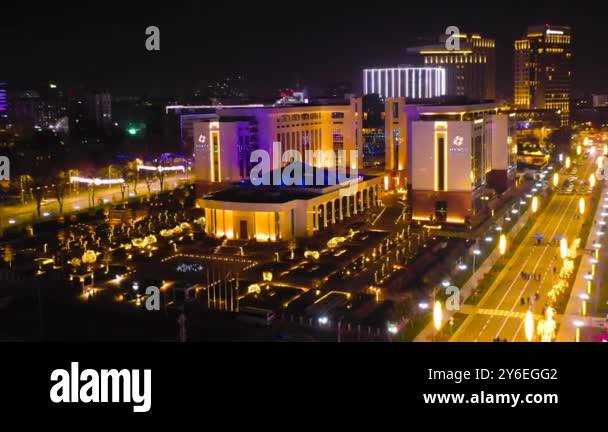 Tashkent, Uzbekistan - May 24, 2023: Aerial view of Hyatt Regency hotel ...