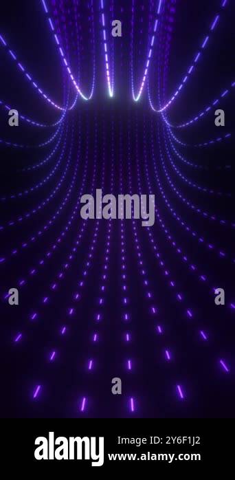 fly through stars tunnel 3D animation, 4K vertical animated seamless ...