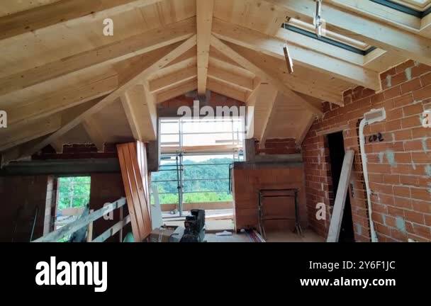 Unfinished attic conversion Stock Videos & Footage - HD and 4K Video ...