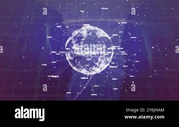 Digital connectivity global collaboration Stock Videos & Footage - HD ...