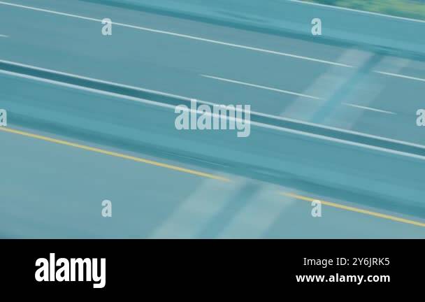 Road and car fast fast highway and asphalt transportation system Stock ...