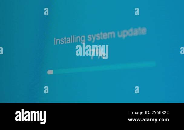 Installing update Stock Videos & Footage - HD and 4K Video Clips - Alamy