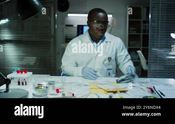 Scientist gun evidence bag Stock Videos & Footage - HD and 4K Video ...