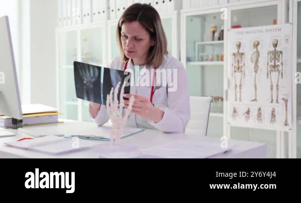 Body bone bones doctor examination hospital joint Stock Videos ...