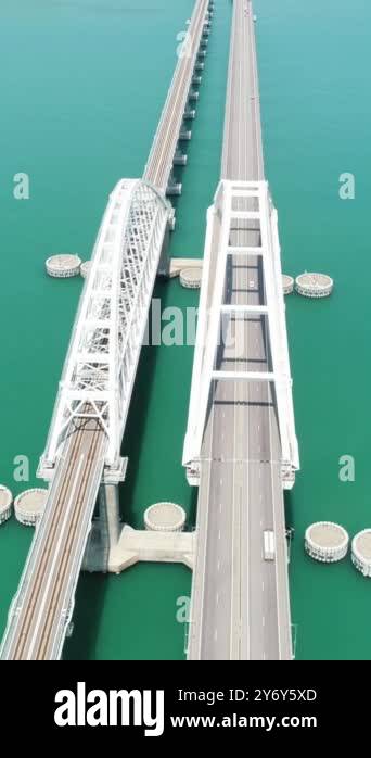 Kerch bridge aerial Stock Videos & Footage - HD and 4K Video Clips - Alamy
