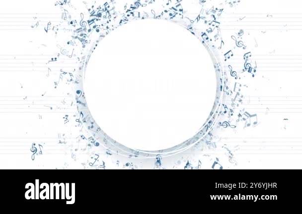 Musical notes border Stock Videos & Footage - HD and 4K Video Clips - Alamy