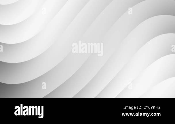 Modern abstract grey wave pattern loop background animation Stock Video ...