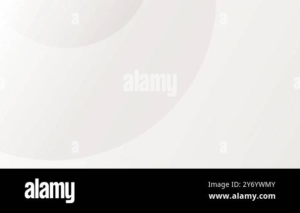 Minimalist white abstract animation with curved shapes, minimalist ...