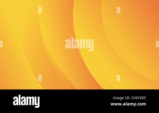 Minimalist orange gradient animation with curved shapes, minimalist ...