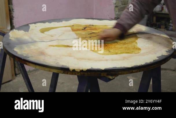 Process of making wood table Stock Videos & Footage - HD and 4K Video ...