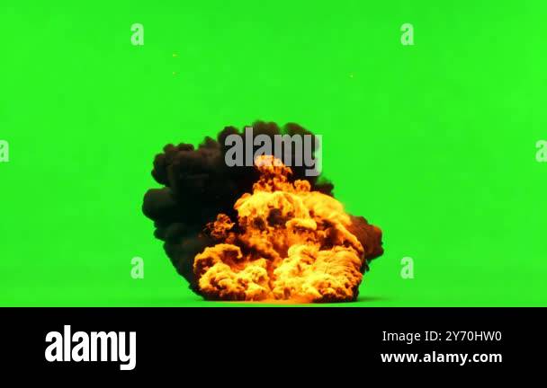 Explosion footage green screen 4k Stock Videos & Footage - HD and 4K ...