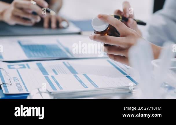 Hospital hands doctor clipboard Stock Videos & Footage - HD and 4K ...