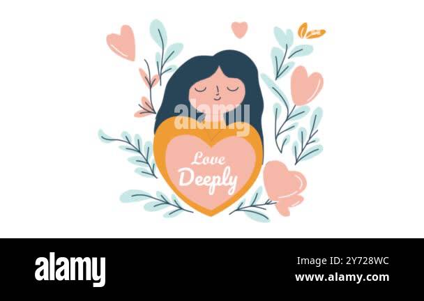 Love romantic card cartoon Stock Videos & Footage - HD and 4K Video ...