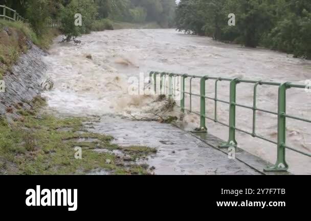 Flooded buildings during flooding Stock Videos & Footage - HD and 4K ...