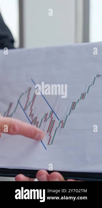 Portrait businessman pointing chart Stock Videos & Footage - HD and 4K ...