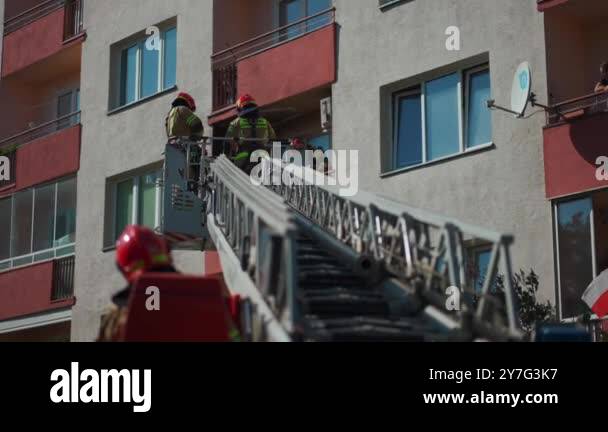 Firefighters in firefighting gear Stock Videos & Footage - HD and 4K ...