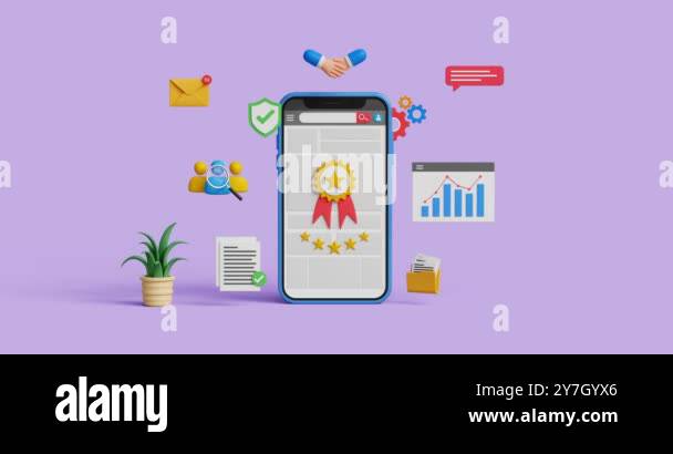 Quality standard assurance. Customer satisfaction, quality service ...