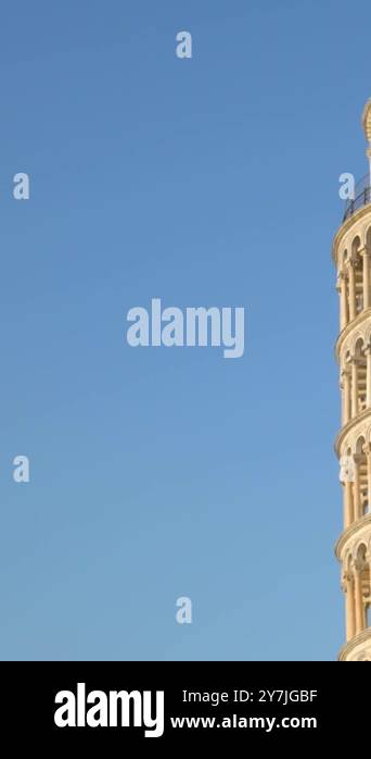 Leaning Tower of Pisa in Pisa, Italy. Leaning Tower of Pisa known ...