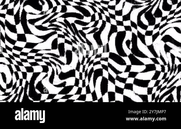 Animated wavy line motion graphic background. Seamless looped Abstract ...