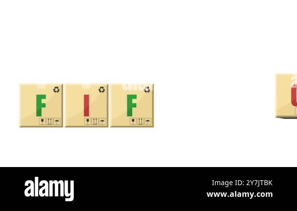 Control inventory management vector storage distribution Stock Videos ...