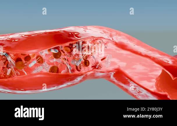 Different types of virus and bacteria and microbe and germs set ...