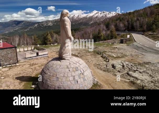 Visit the breathtaking Corsican mountains where the impressive statue ...