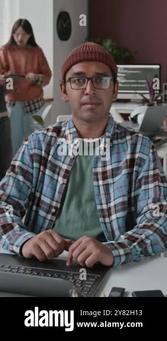 Indian male programmer sitting Stock Videos & Footage - HD and 4K Video ...